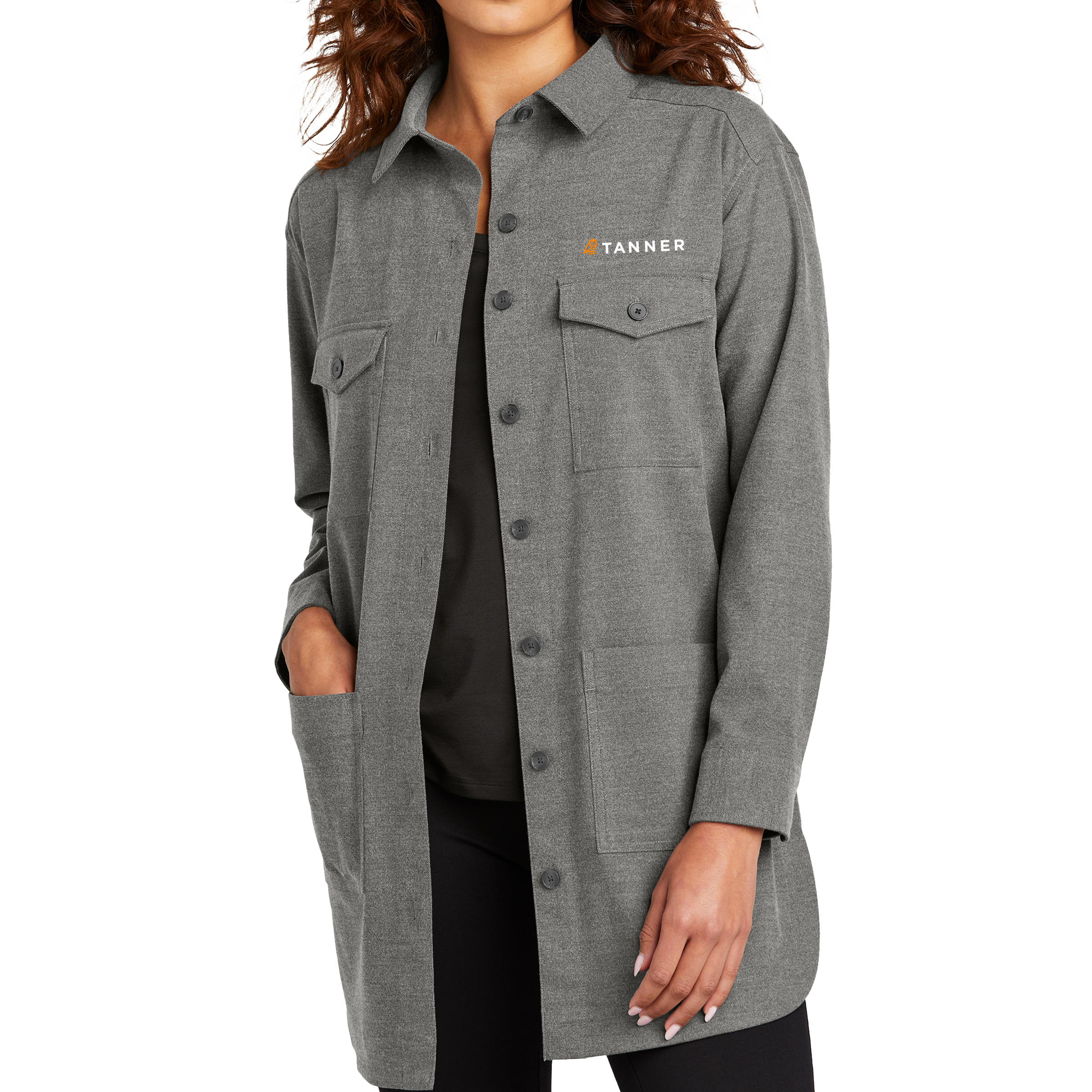 Mercer+Mettle® Women’s Long Sleeve Twill Overshirt – Tanner Shop