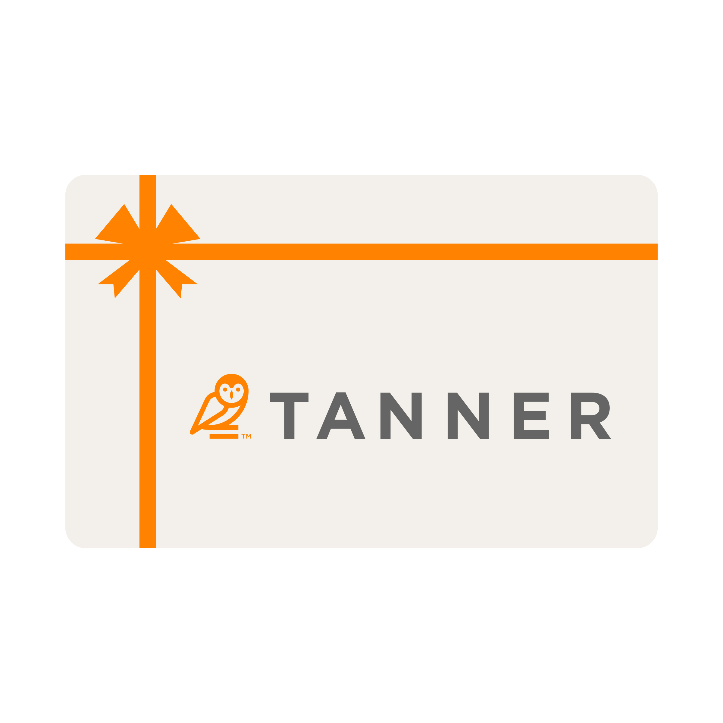 Tanner Gift Card – Tanner Shop