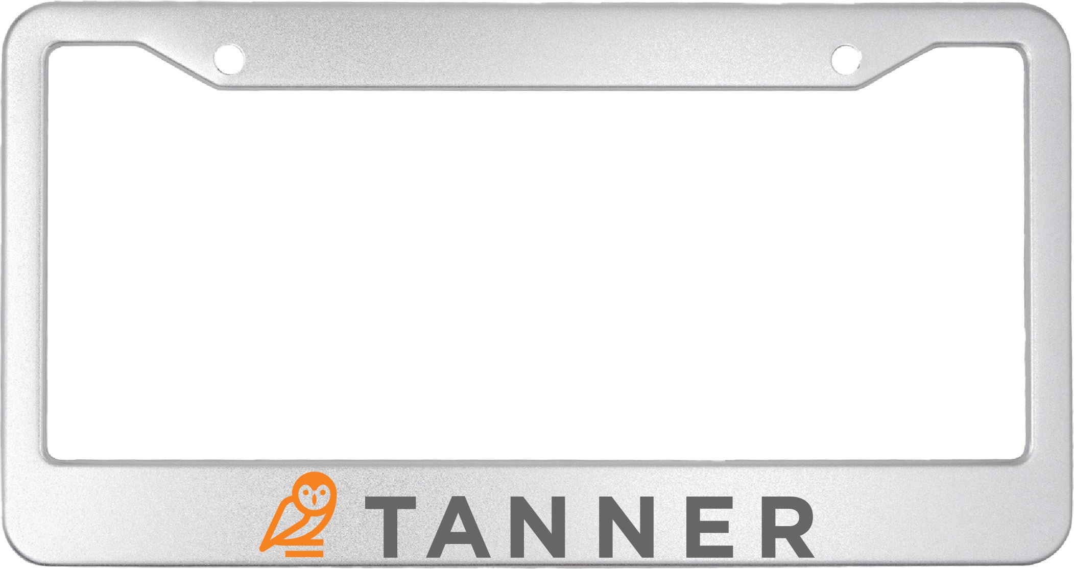 Aluminum Alloy License Plate Frame – Tanner Shop